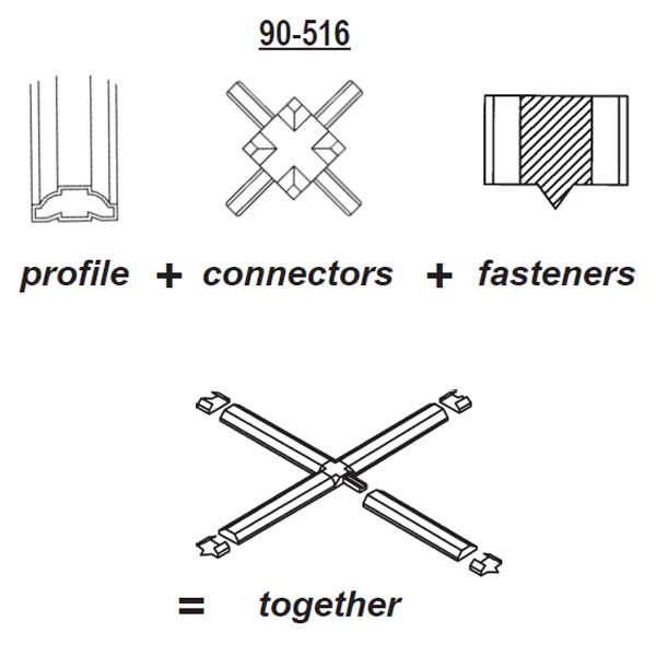Alcan/Norandex | Window Grille Kit | Patio Door Repair Parts