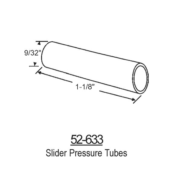 Strybuc | Slider Guides 52-633 | Patio Door Repair Parts